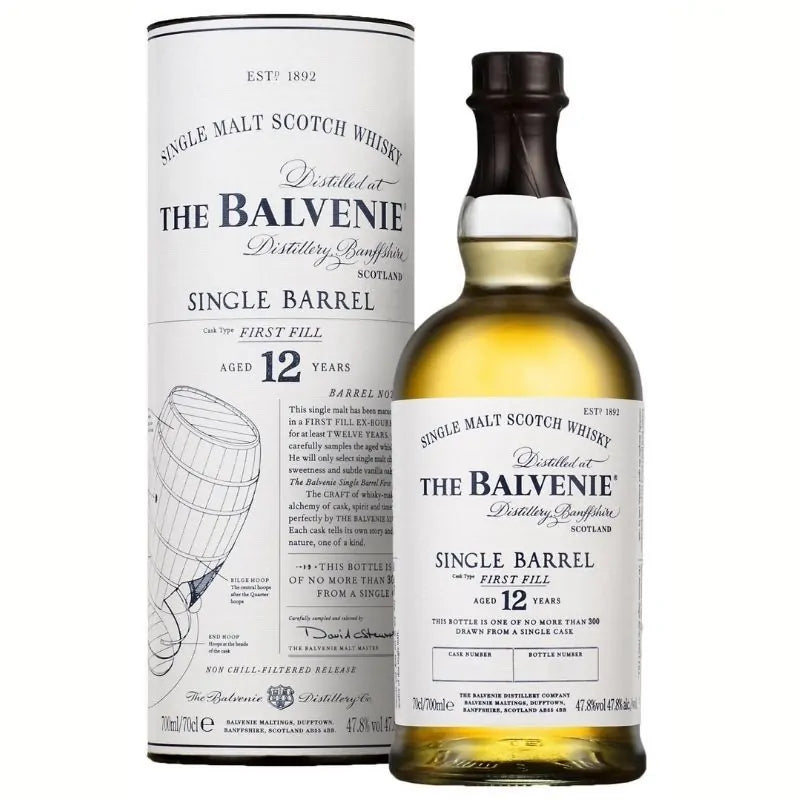 Balvenie Single Barrel 12 Years First Fill – Ludvig Bjørns Vinhandel